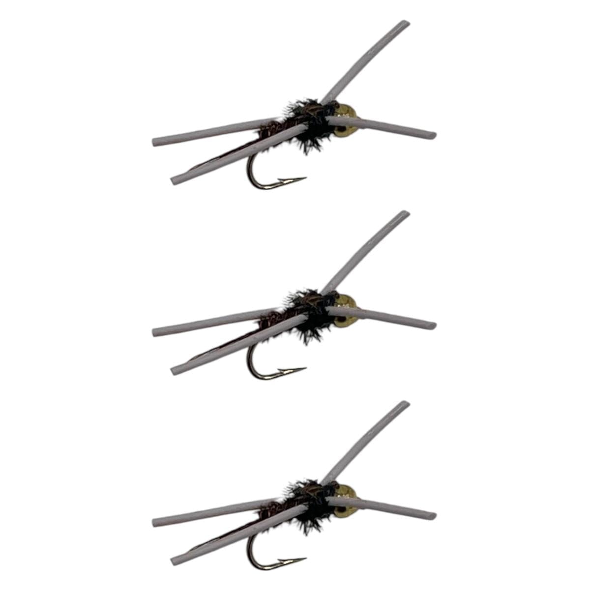 Rubber Leg Pheasant Tail - Beadhead | 3 Pack | Feeder Creek